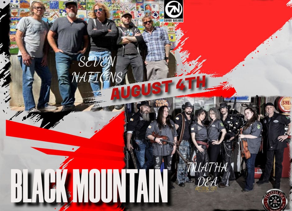 Seven Nations & Tuatha Dea - White Horse Black Mountain